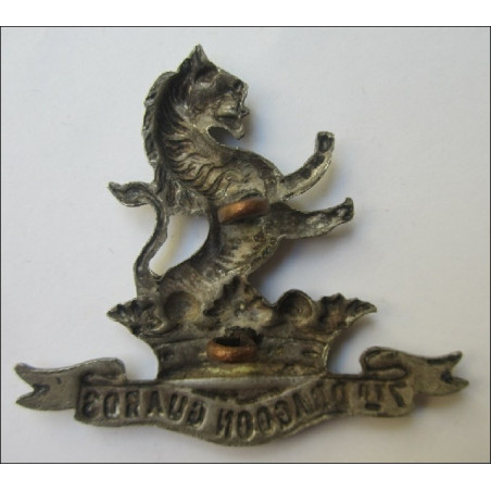 7th Dragoon Guards Cap Badge. British Army military World War Two