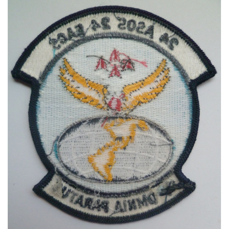 United States Air Force USAF 24 ASOS 24 EACS PATCH An original patch