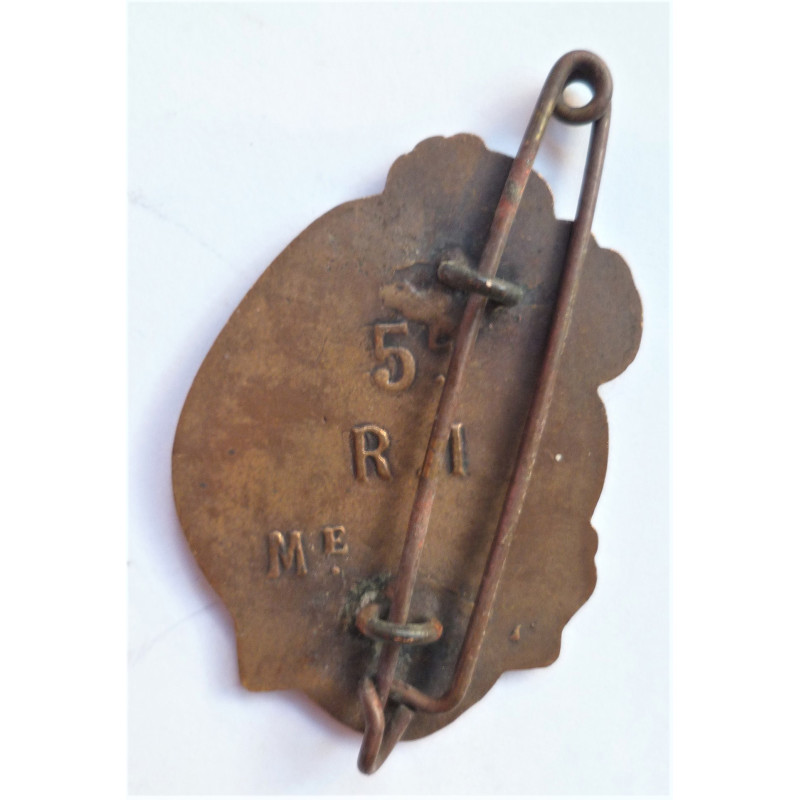 5th Infantry Regiment Insignia 5 e régiment d'infanterie French