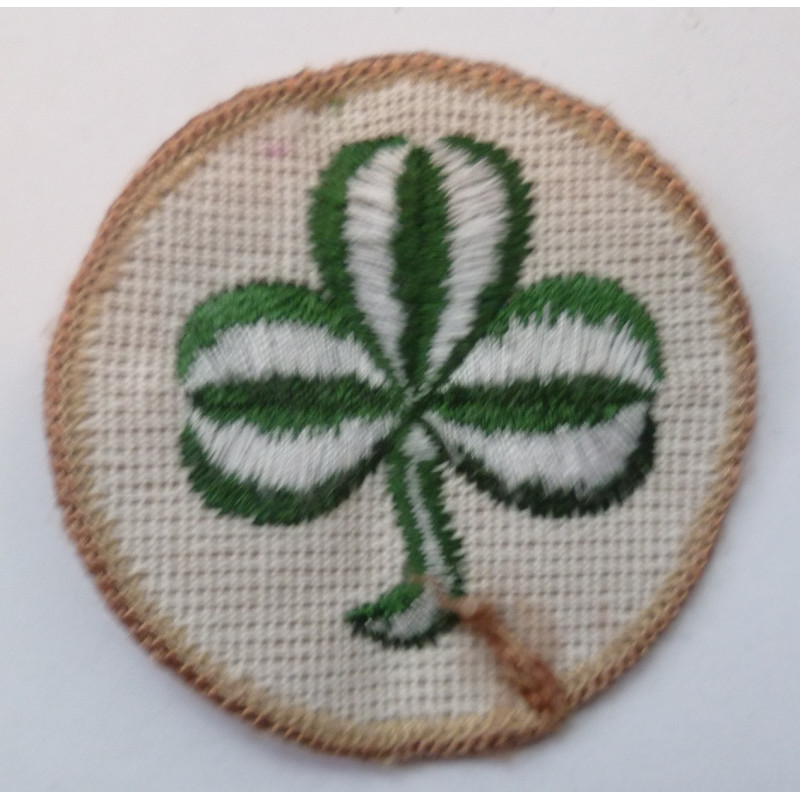 38th (Irish) Brigade Cloth Patch British Army