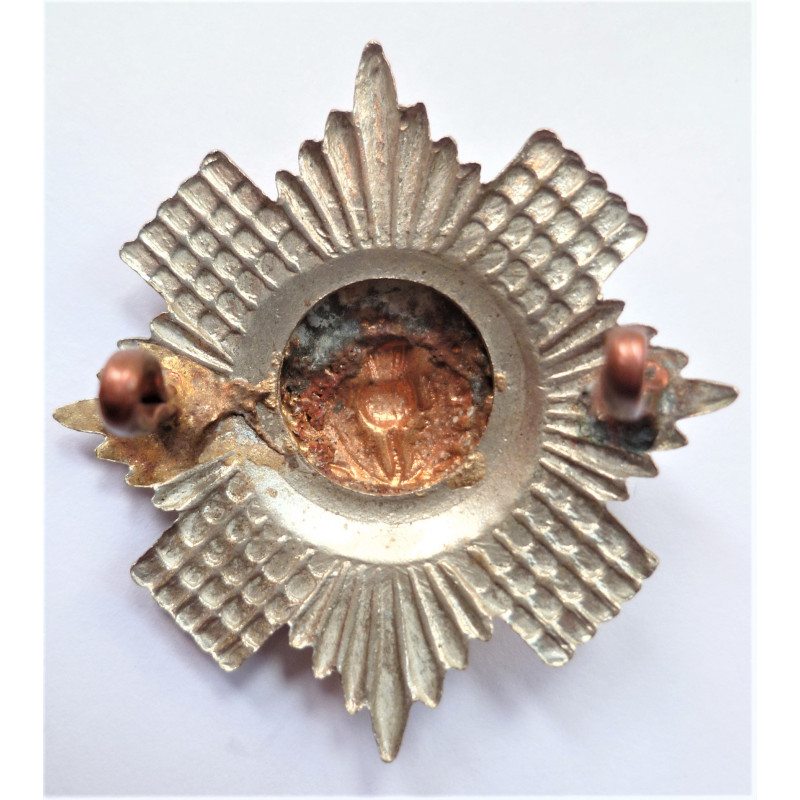 Irish Guards Warrant Cap Badge Two piece badge