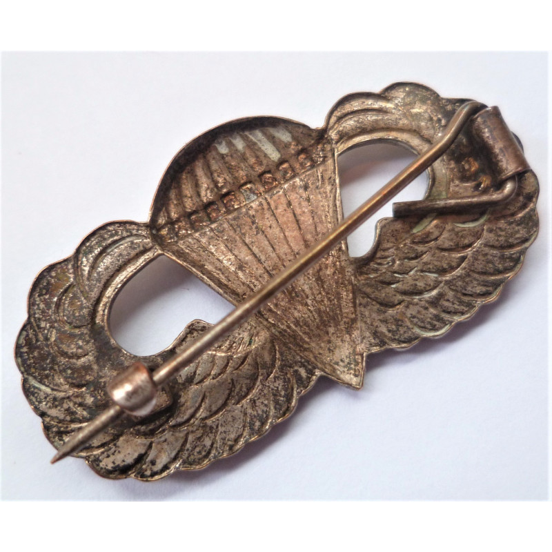 WW2 United States Silver Plated Paratrooper Wings