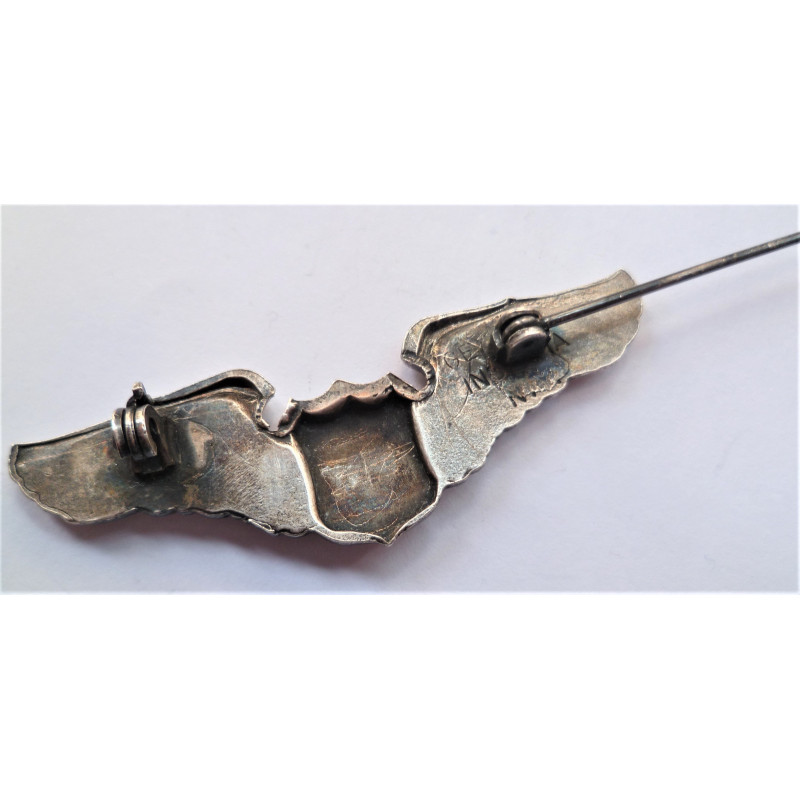 WWII U.S. Army Air Force - Pilot Badge USAAF 2" wide