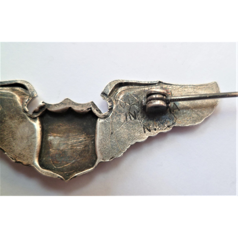 WWII U.S. Army Air Force - Pilot Badge USAAF 2" wide