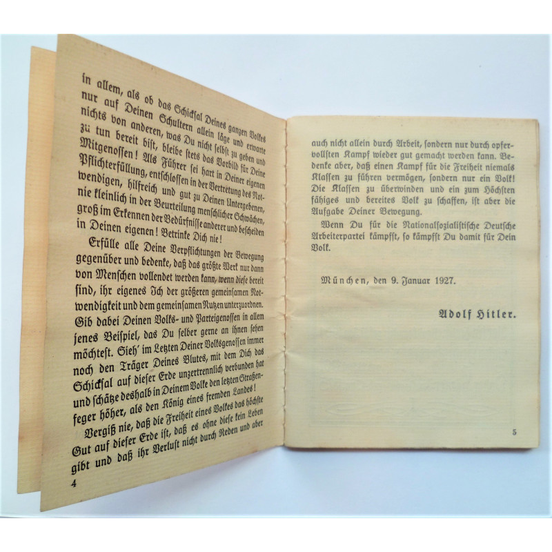 WW2 NSDAP Membership Book Third Reich documents