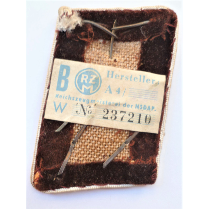 WW2 German NSDAP Political Leaders Collar Tab Ober-Gemeinschaftsleiter