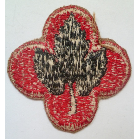 WW2 United States 43rd Infantry Division Cloth Patch An original cloth
