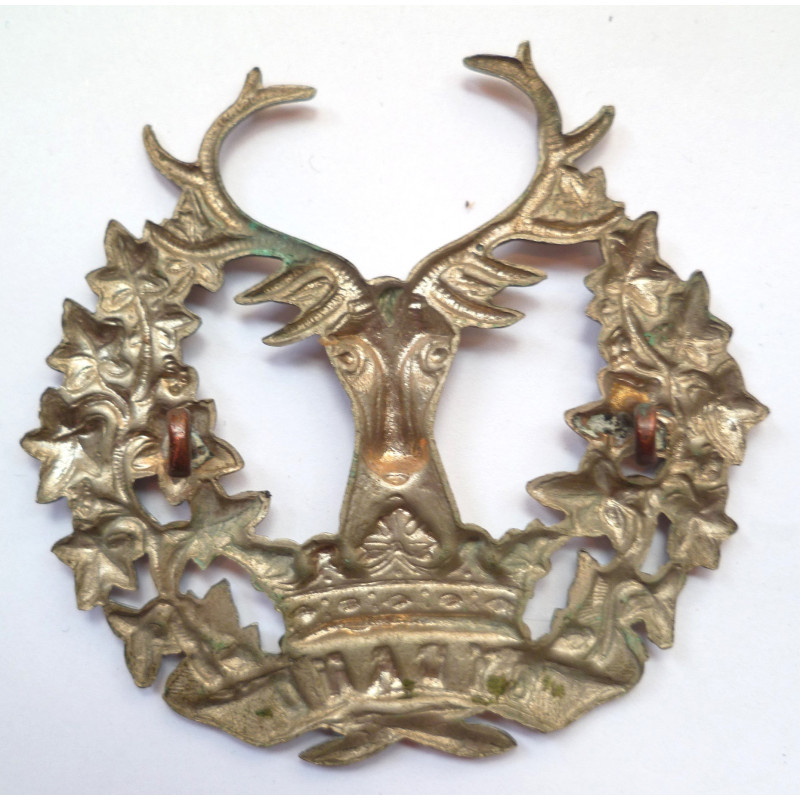 Gordon Highlanders Cap/Glengarry Badge WW1