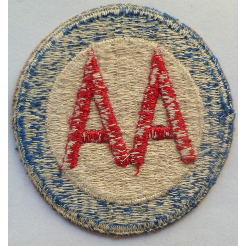 WW2 United States Anti Aircraft Command Cloth Patch Badge An original