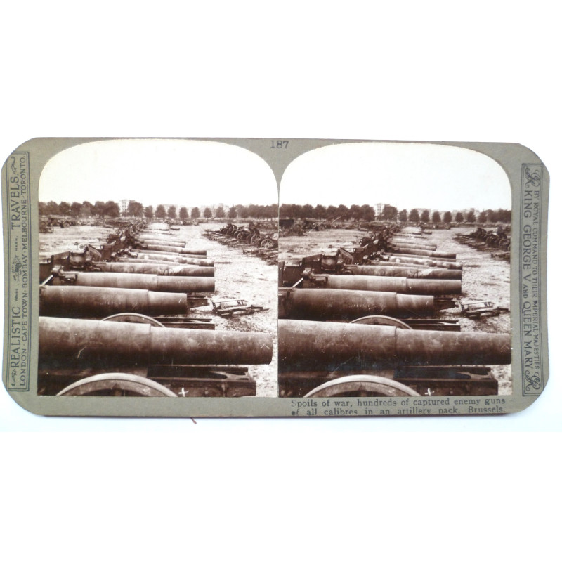 Stereoviews 'The Great War' by Realistic Travels, London WW1
