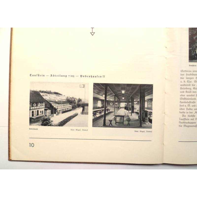 German "Honour Names of National Labour Service" RAD 1937