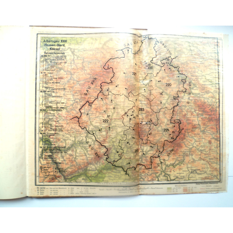 German "Honour Names of National Labour Service" RAD 1937