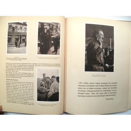 German "The Westmark Book" 1936 WHW Third Reich