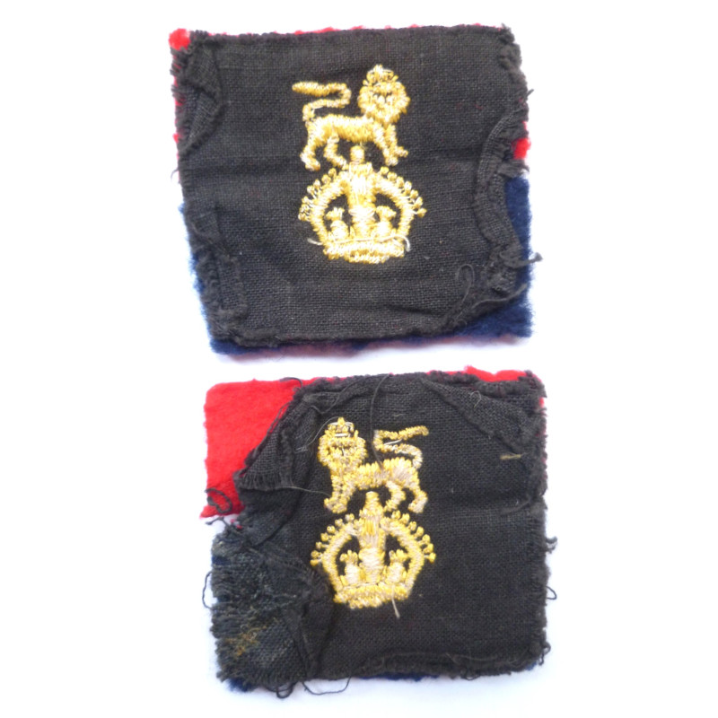 WW2 War Office Controlled Units Cloth Formation Sign Military