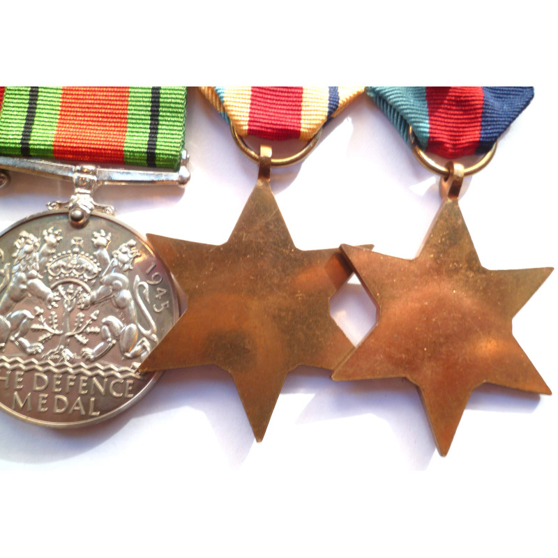 WW2 Medal group Africa Star and Dunkirk commemorative Medal