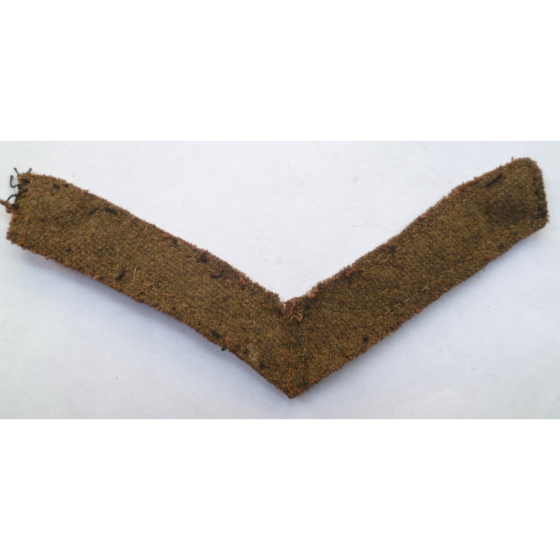 WW2 Lance Corporal Rank Insignia Chevrons Stripe British Army
