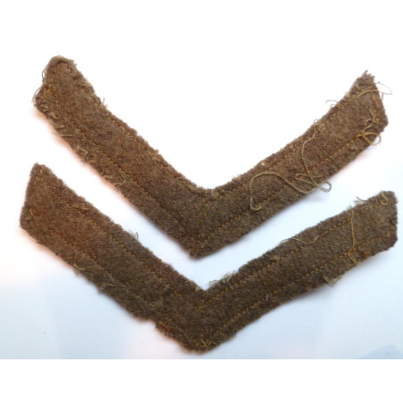 WW2 Private Lance Corporal Insignia Chevrons British Army