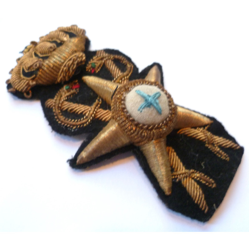 WW2 Italian Fascist Medical Hat Badge Italy Insignia