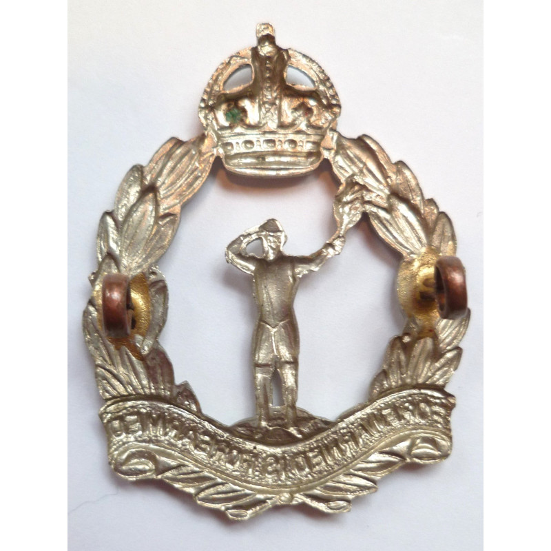 WW2 Royal Observer Corps Cap Badge British Army