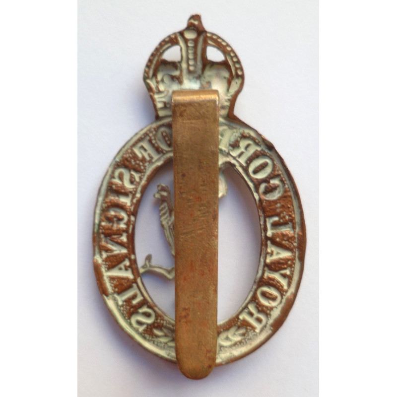 Royal Corps of Signals Cap Badge British Military WW2