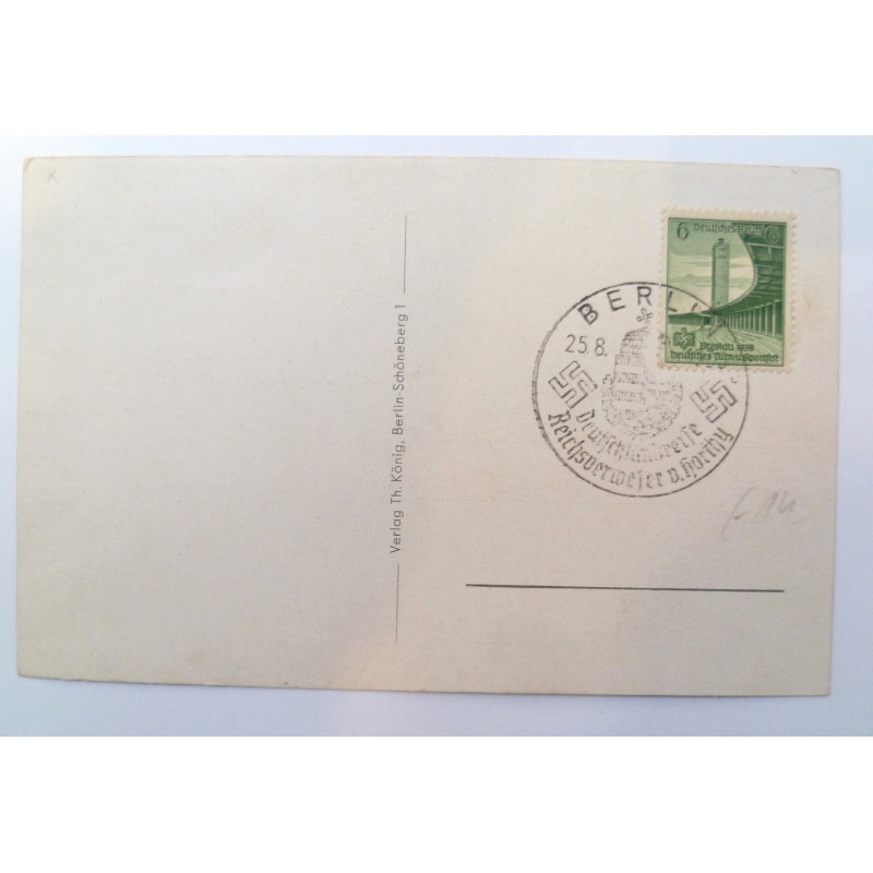 WW2 German Post Card of Horthy. Reichsverweser