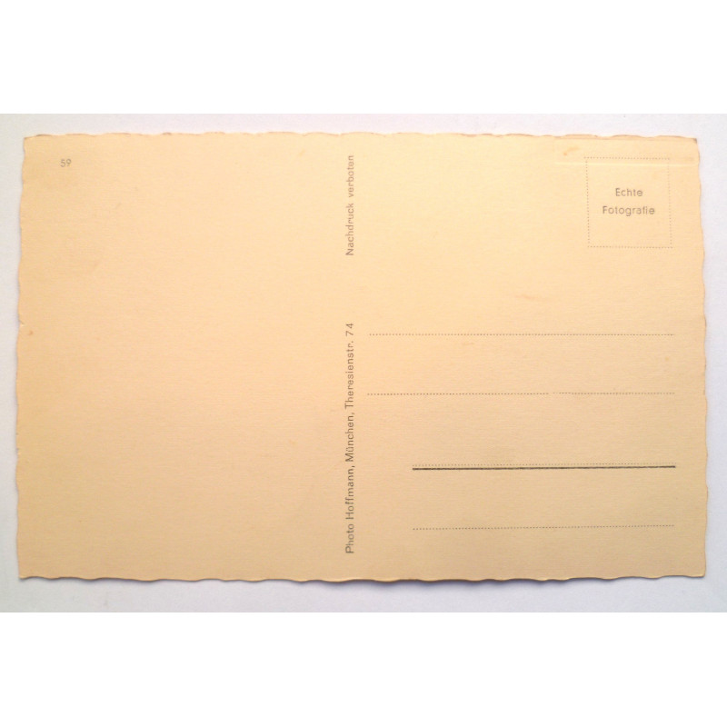 WW2 German Post Card of Adolf Hitler, The Fuhrer Photo Hoffmann