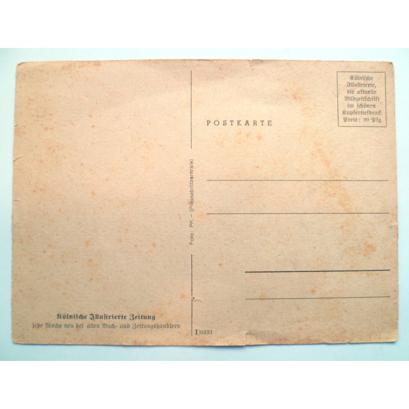 WW2 German Post Card Luftwaffe - Two Generations