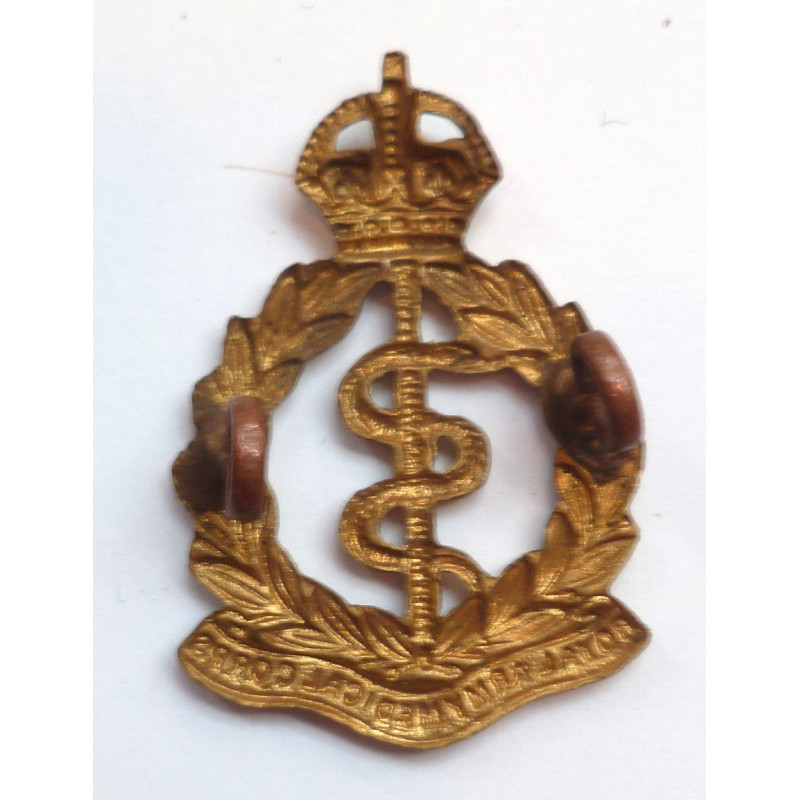 WW2 Royal Army Medical Corps Collar Badge RAMC