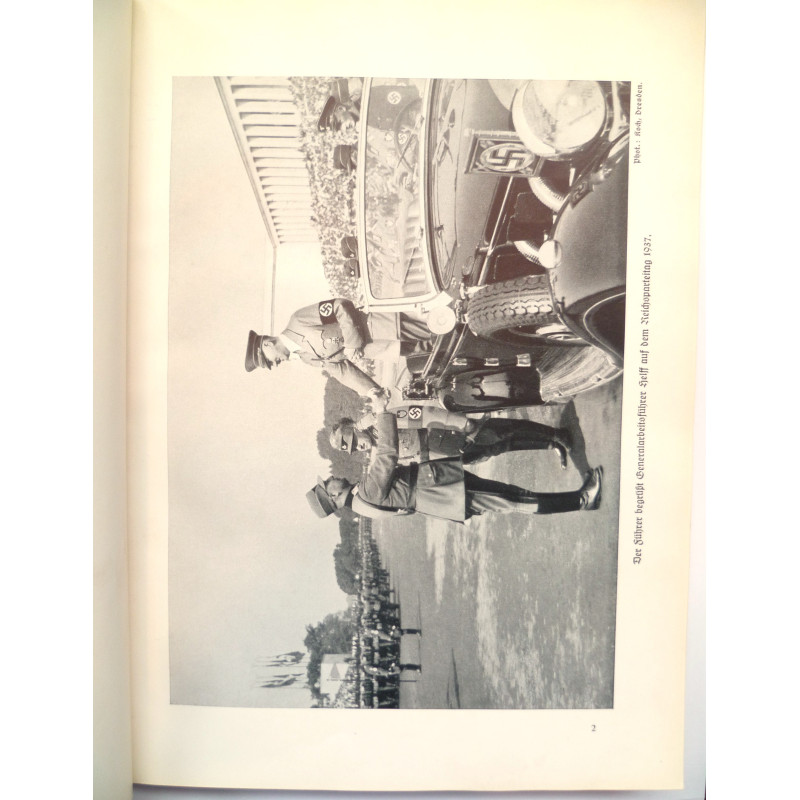 WW2 German Borderland Baden, Spade to the Hand. Third Reich