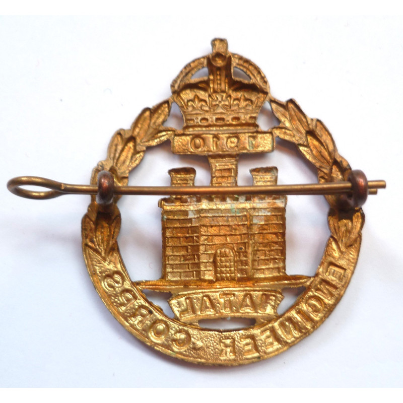 Natal Engineer Corps Cap Badge - South Africa Commonwealth