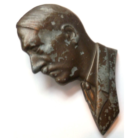 WW2 German Adolf Hitler Plaque "The Fuhrer" Third Reich