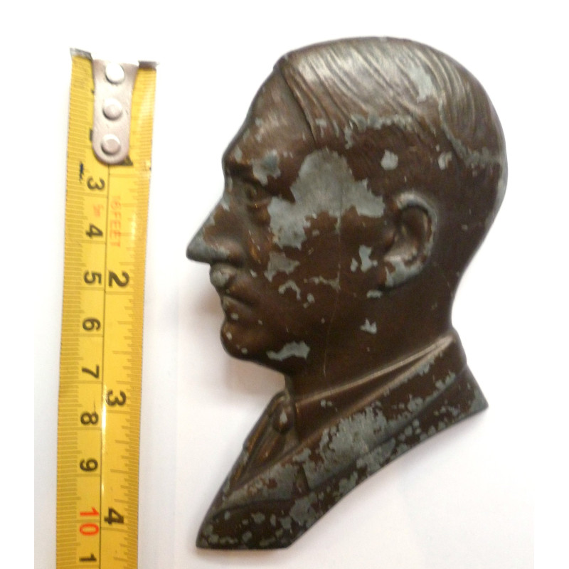 WW2 German Adolf Hitler Plaque "The Fuhrer" Third Reich