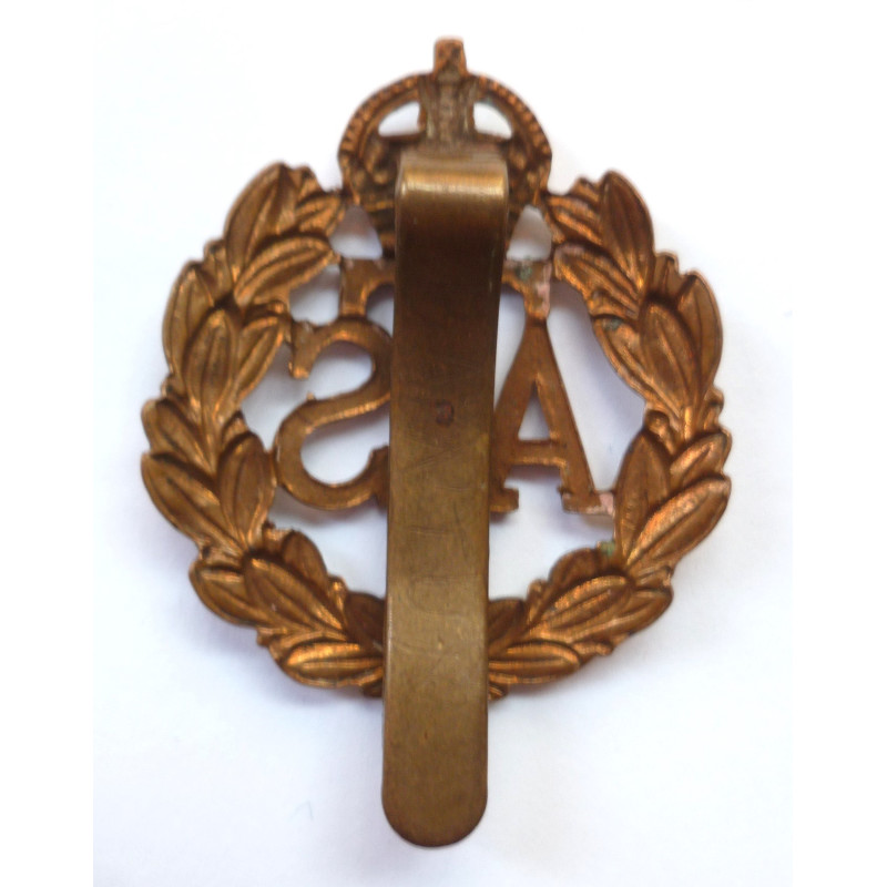WWII Auxiliary Territorial Service ATS Cap Badge WW2 British Militaria
