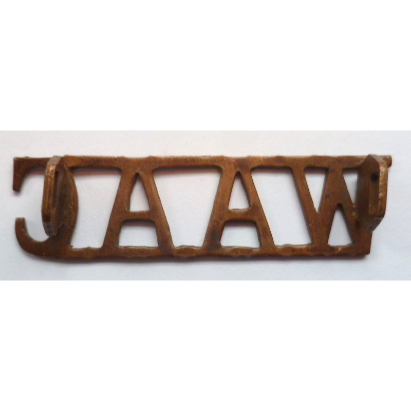 WWI Women's Auxiliary Army Corps Shoulder Title WAAC Home Front