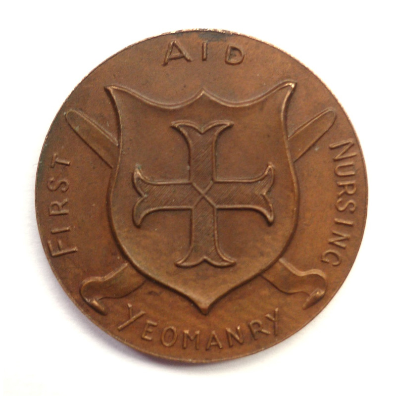 First Aid Nursing Yeomanry Medallion 1914 -1918