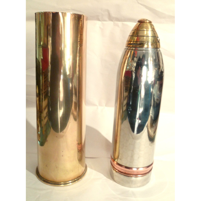 WW1 Artillery Shell Cocktail Shaker by Gorham Circa 1920