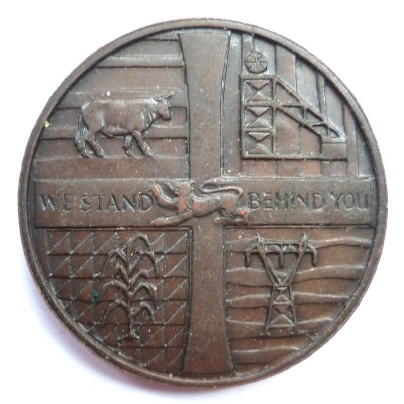 Rhodesian Independence Medal 1965 Military insignia