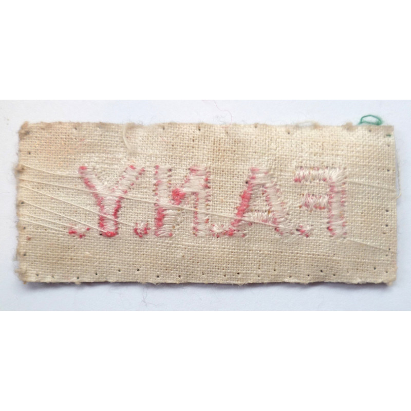 F.A.N.Y. First Aid Nursing Yeomanry Cloth Badge