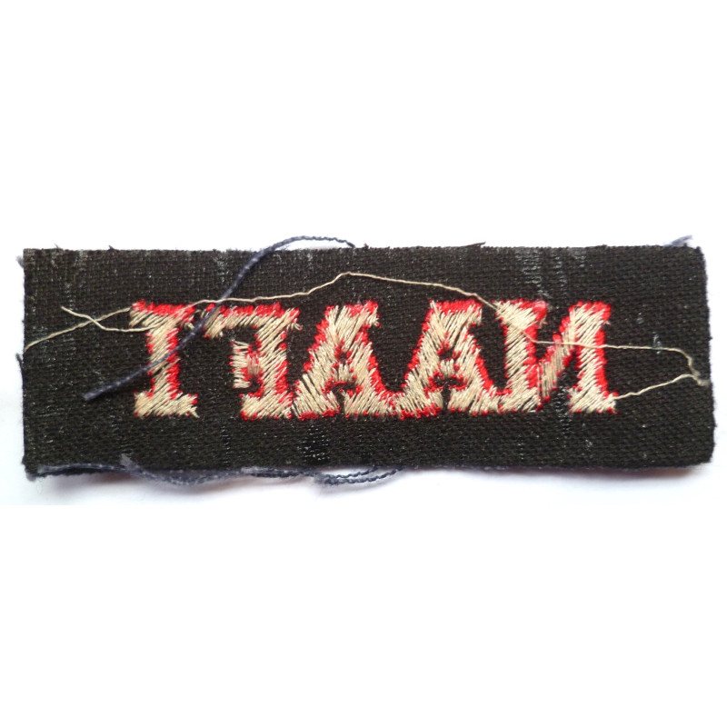 WWII Navy, Army & Air Force Institutes (N.A.A.F.I.) Cloth Badge