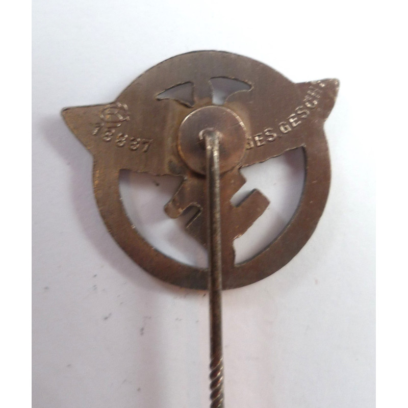 German Nationalsozialistisches Fliegerkorps NSFK Membership/Donation Badge