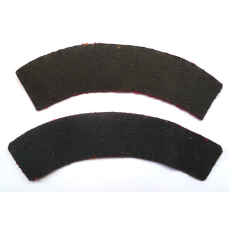 WW2 Royal Engineers Printed Cloth Shoulder Titles