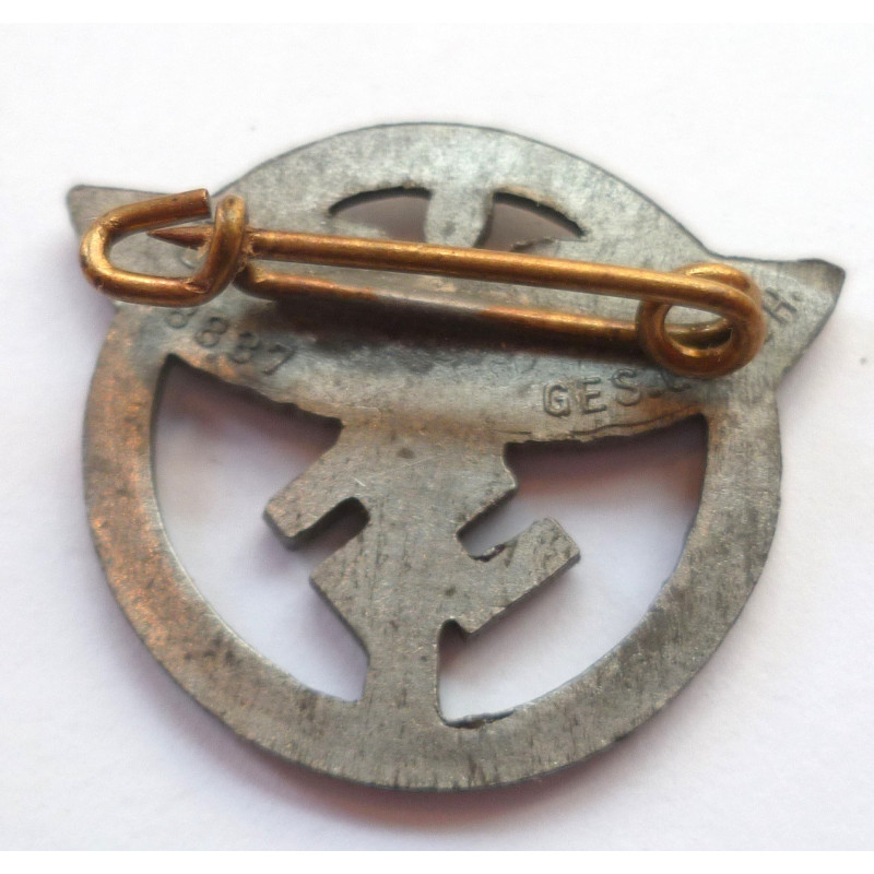 German Nationalsozialistisches Fliegerkorps NSFK Membership/Donation Badge
