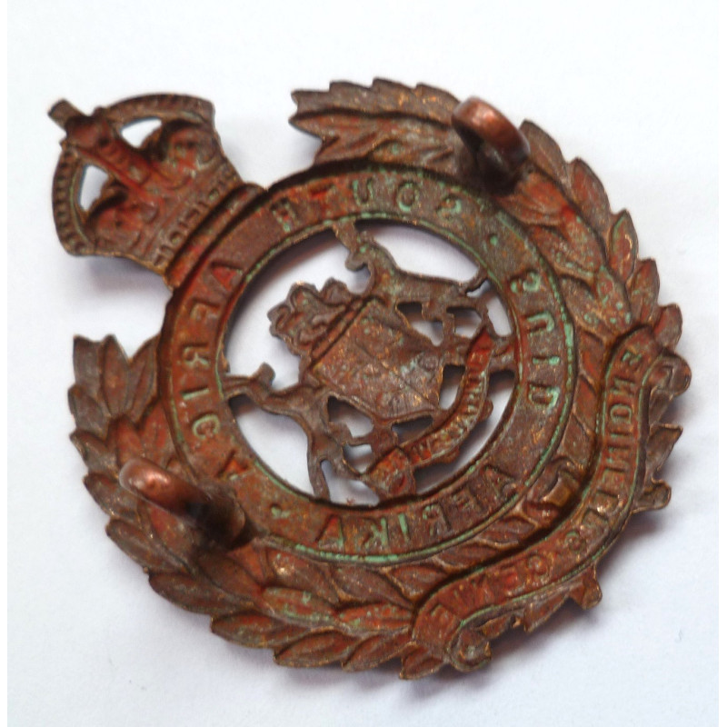 South Africa Engineers Cap Badge - King's Crown Commonwealth