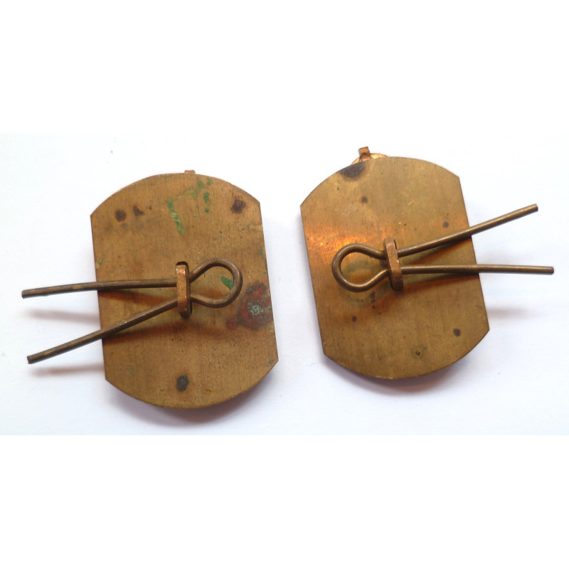 Royal Electrical Mechanical Engineers Collar Badges 1947 -53 REME ...