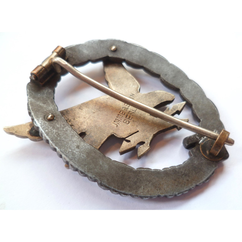 Luftwaffe Wireless Operator/Air Gunner Badge by JMME & Sohn Berlin