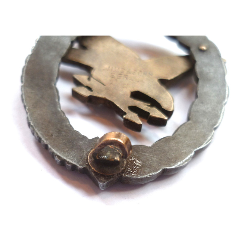 Luftwaffe Wireless Operator/Air Gunner Badge by JMME & Sohn Berlin