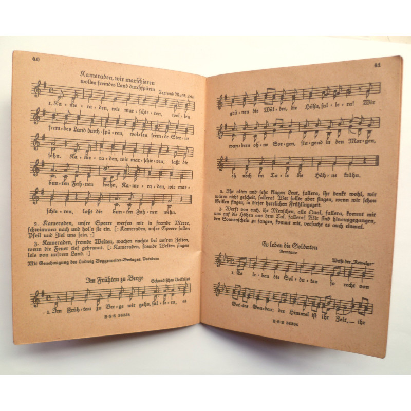 German Soldiers Song Booklet Volume 3 paperback