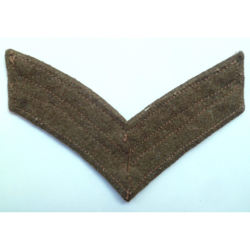 WW2 Corporal Rank Stripes/Chevrons British Army
