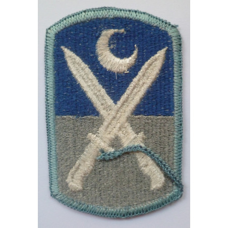 United States 218th Army Infantry Brigade Cloth Patch. American badge.