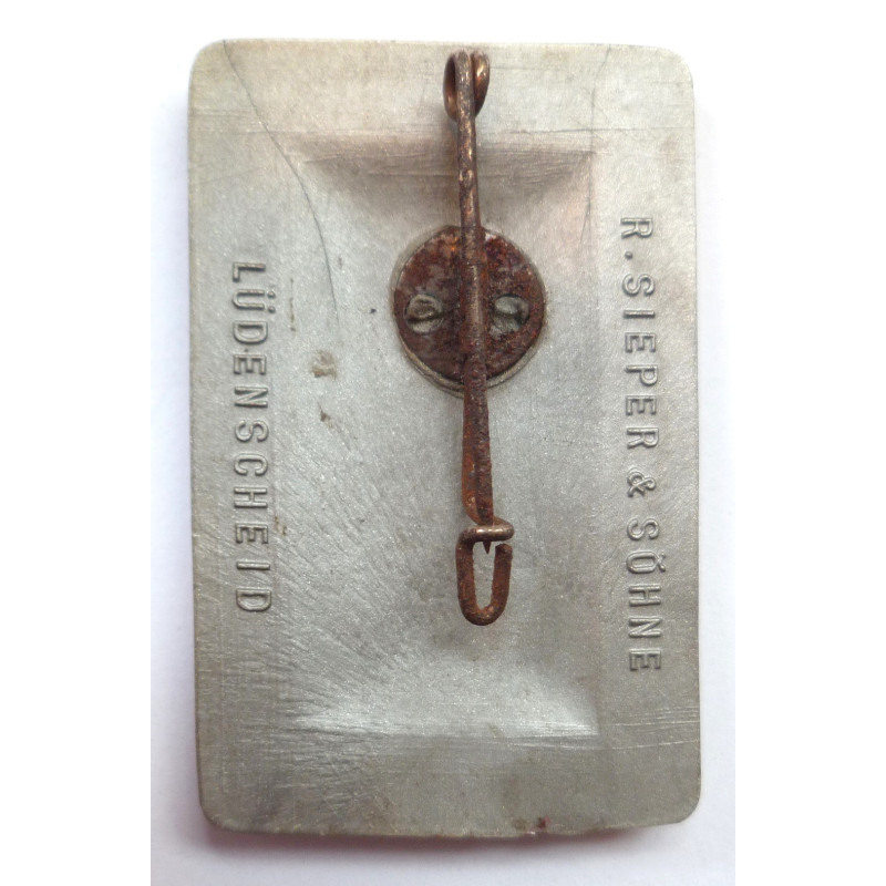 German WWII 1938 SA Gruppe Nordsee Sports Badge/Tinnie